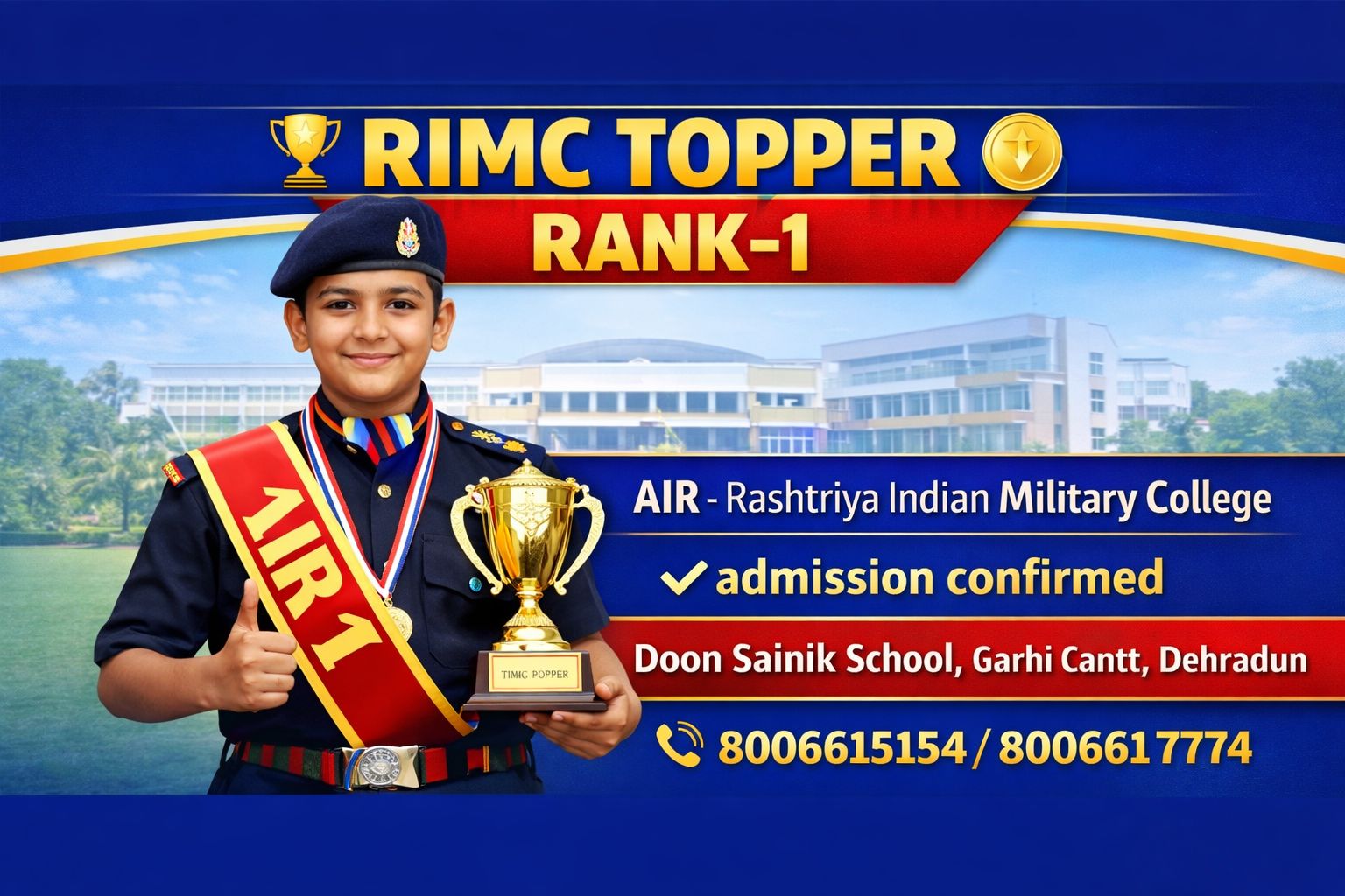 Why Divya Mam’ Doon Sainik School Academy is Best for RIMC Coaching ...